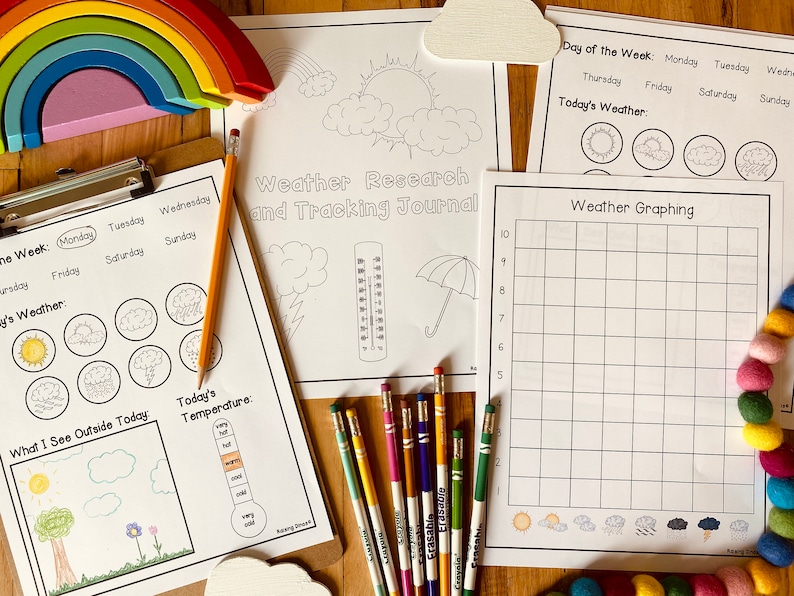 Weather Unit: Science Pack - Etsy