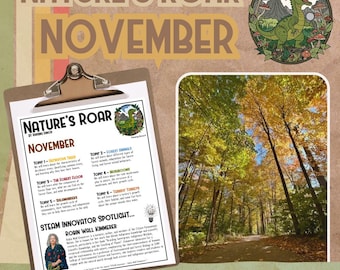 Nature's Roar: January | Secular Nature Study | Homeschool Curriculum ...