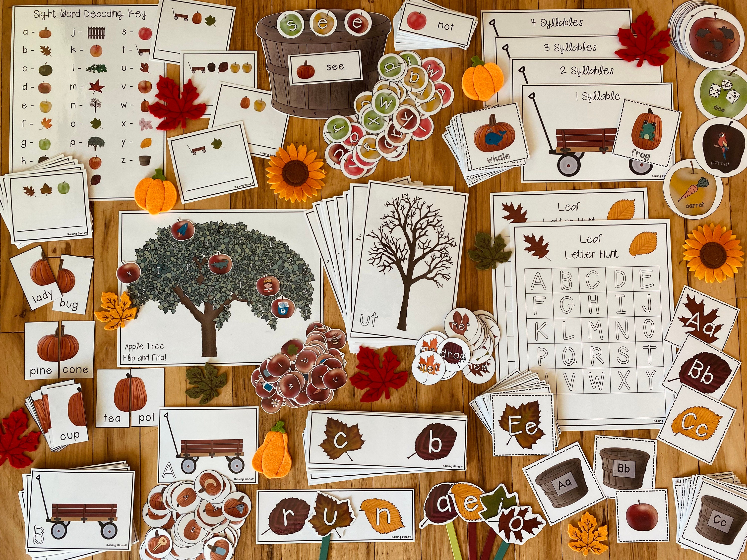 Fall Unit Bundle - Etsy