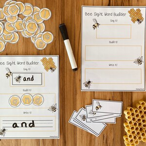 Bee Unit: Literacy Pack - Etsy