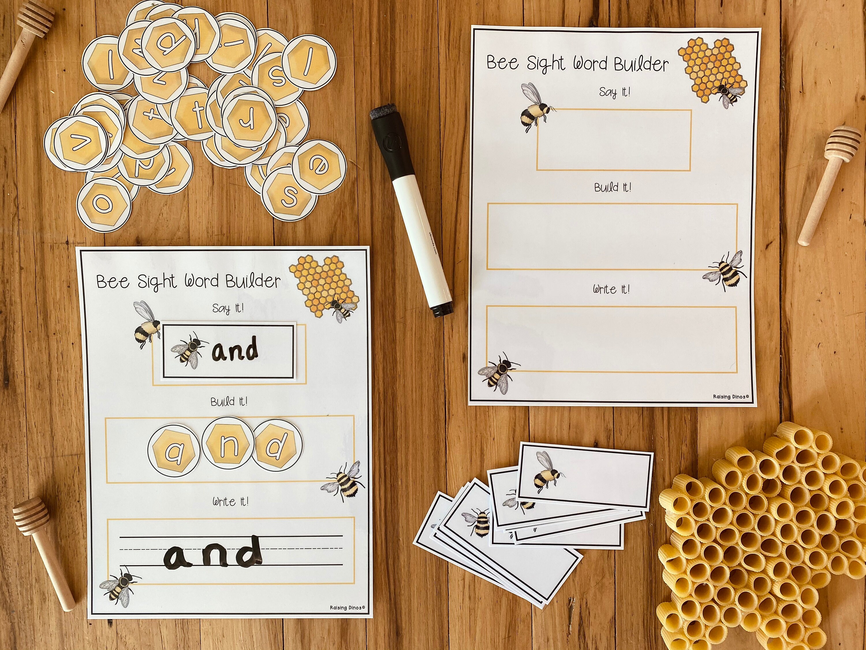 Bee Unit: Literacy Pack | Etsy