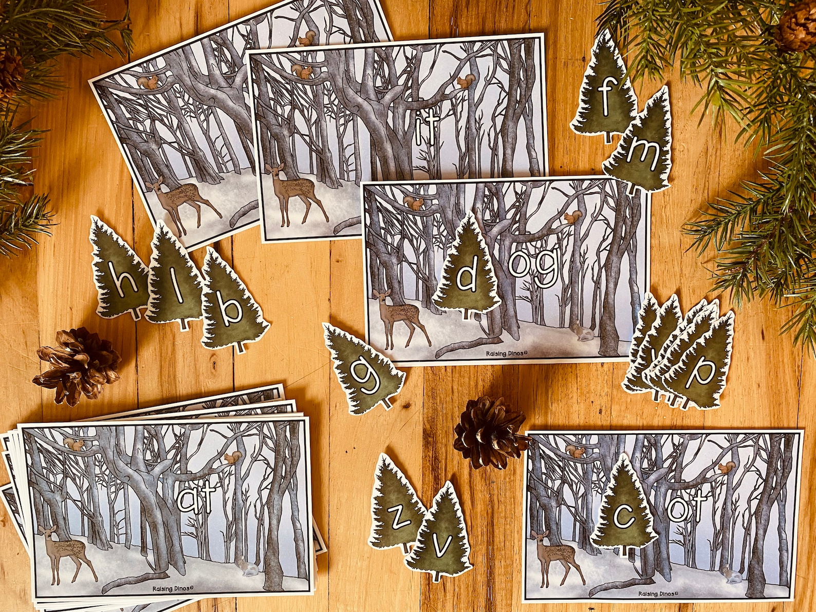 Winter Forest Unit Bundle - Etsy