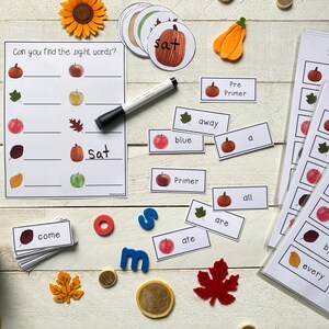 Fall Unit: Literacy Pack - Etsy