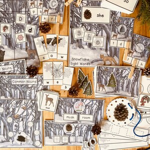 Winter Forest Unit Bundle - Etsy