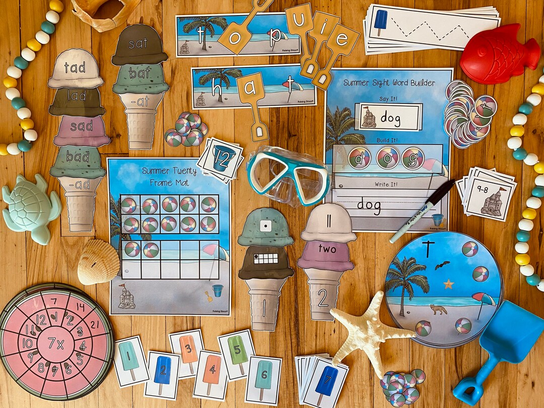 Summer Learning Pack - Etsy