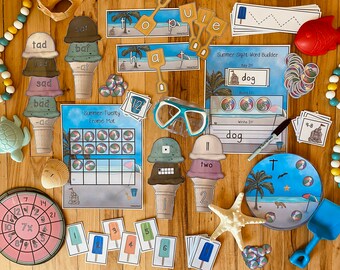 Ice Cream Preschool Pack, Ice Cream Learning Pack, Summer Learning Pack ...
