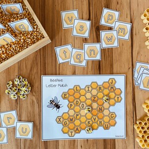 Bee Unit: Literacy Pack - Etsy