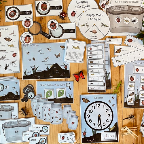 Bug Unit: Science Pack - Etsy