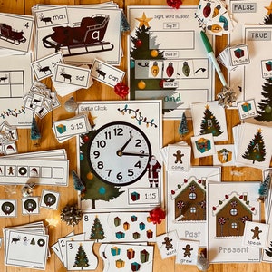 Christmas Learning Pack - Etsy