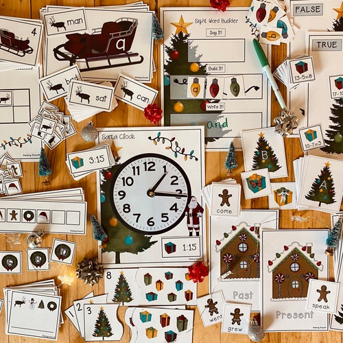 The First Christmas Early Learners Pack Christmas Mini Unit - Etsy