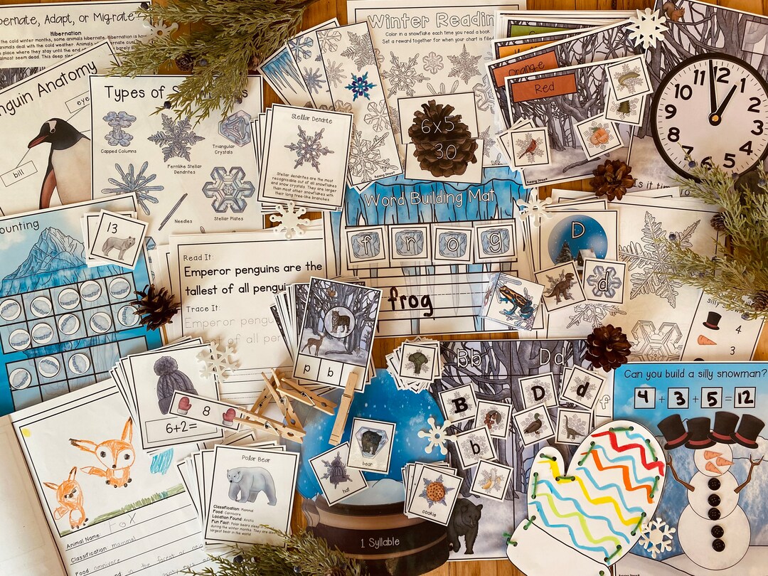 Winter MEGA Bundle - Etsy