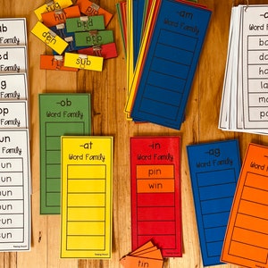 Literacy Learning Pack CVC Words Beginning Phonics - Etsy