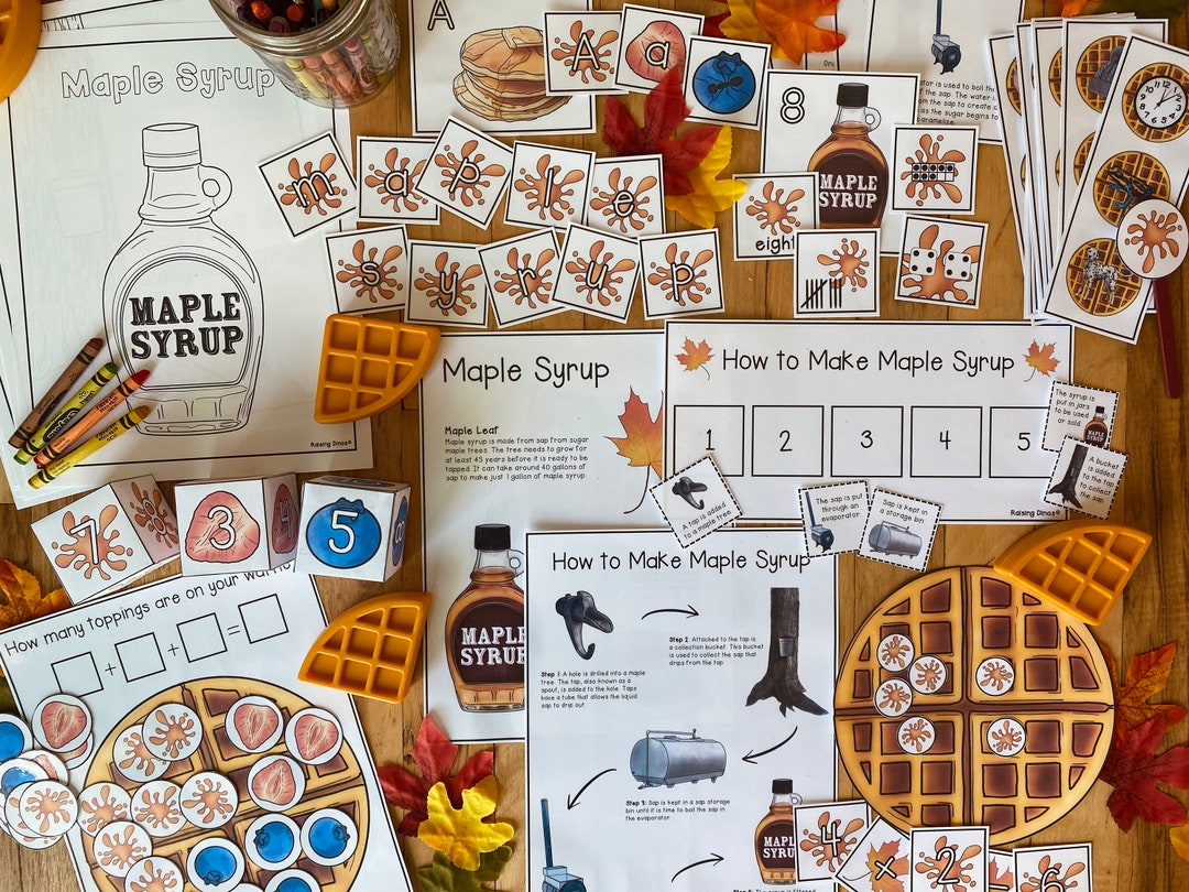 Maple Syrup Mini Study - Etsy