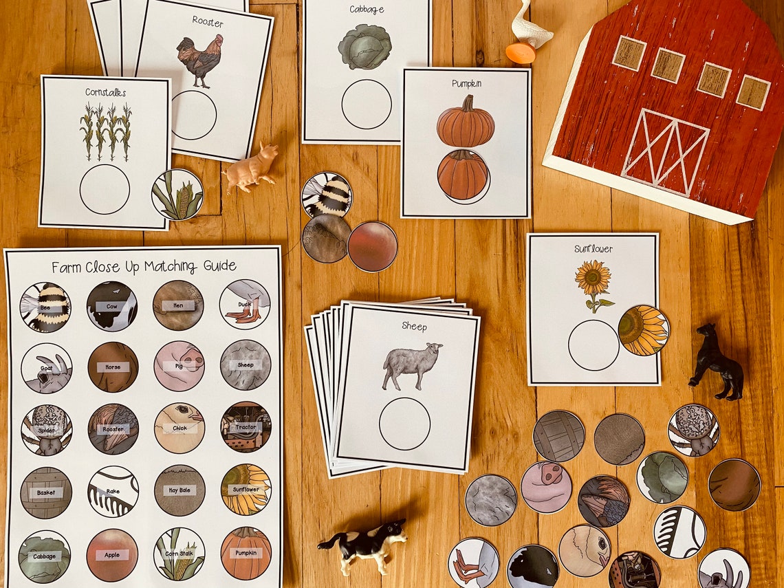 Farm Unit: Science Pack | Etsy