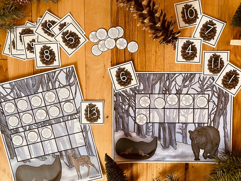Winter Forest Unit Bundle - Etsy