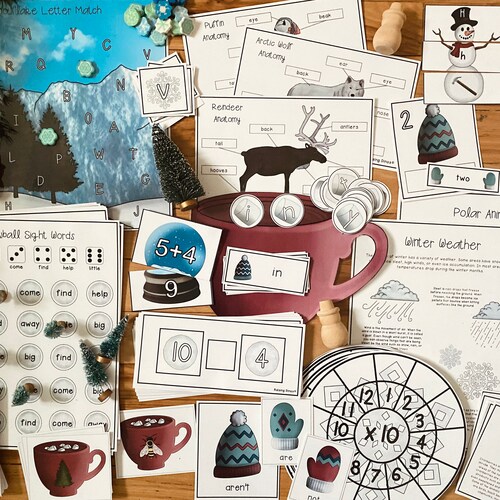 Winter Unit Study - Etsy