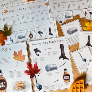 Maple Syrup Mini Study - Etsy