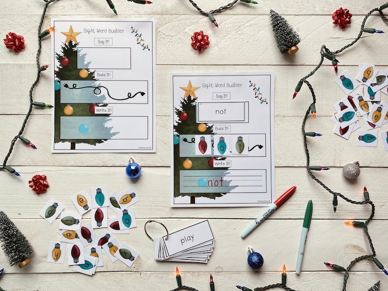 Christmas Learning Pack - Etsy