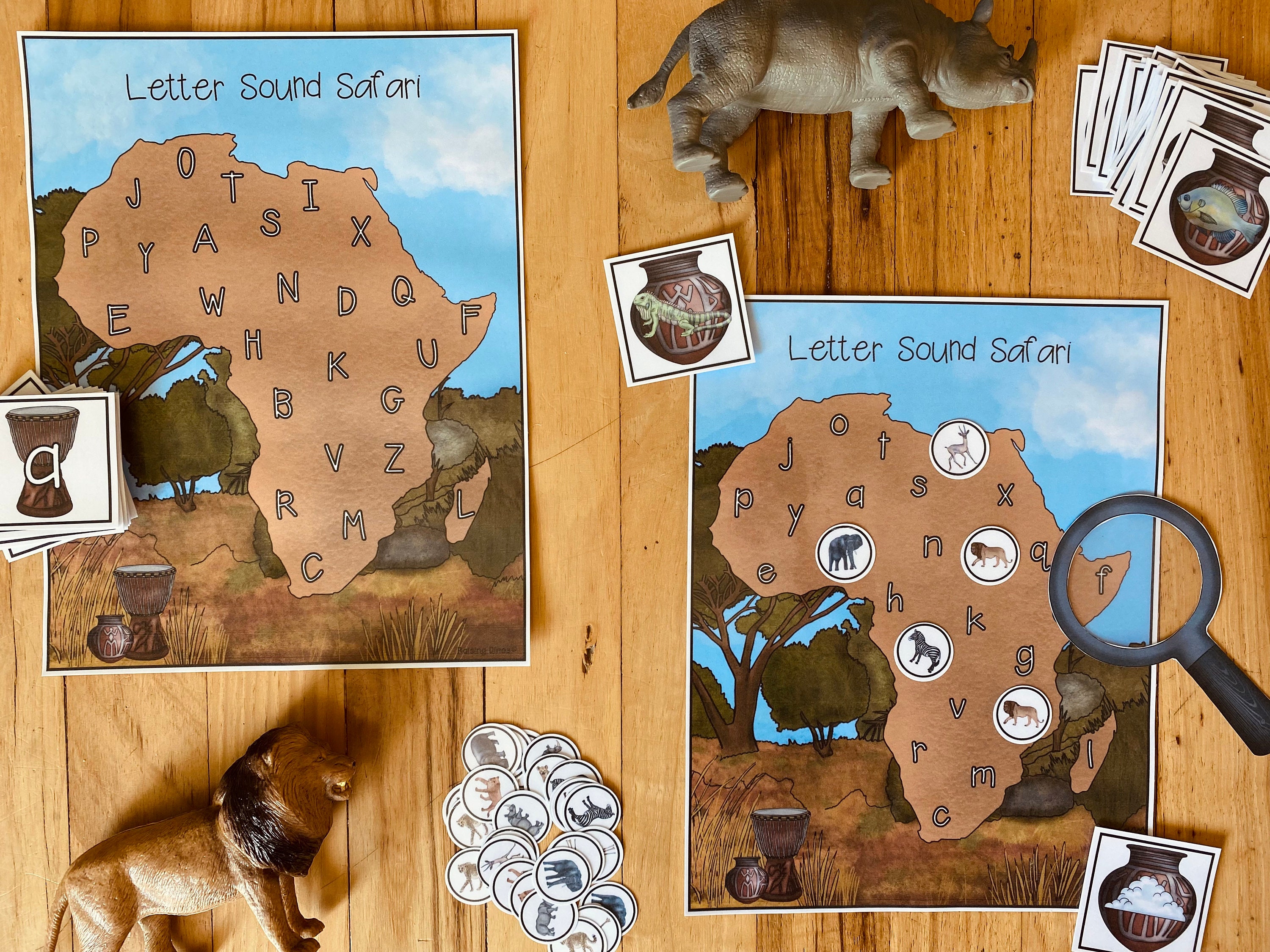 Grassland Animals Unit: Literacy Pack | Etsy