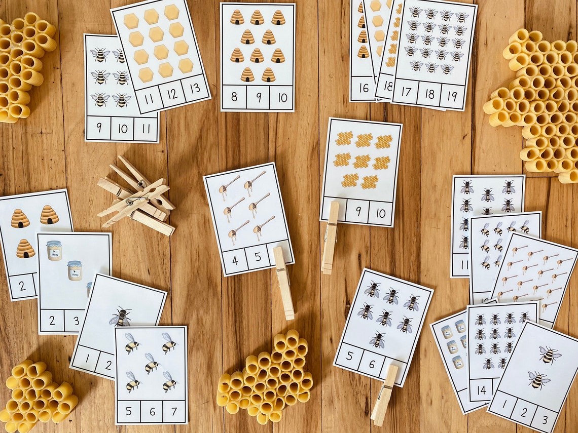 Bee Unit: Math Pack - Etsy