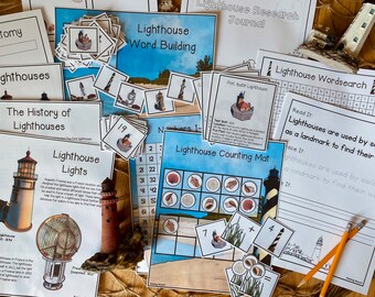 Exploring Lighthouses: A Mini Unit Study With Links - Etsy