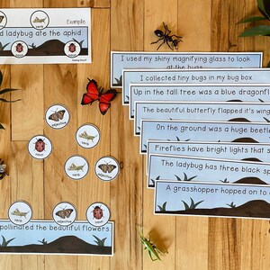 Bug Unit: Literacy Pack - Etsy