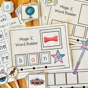 Phonics Learning Pack - All About Magic E - Etsy