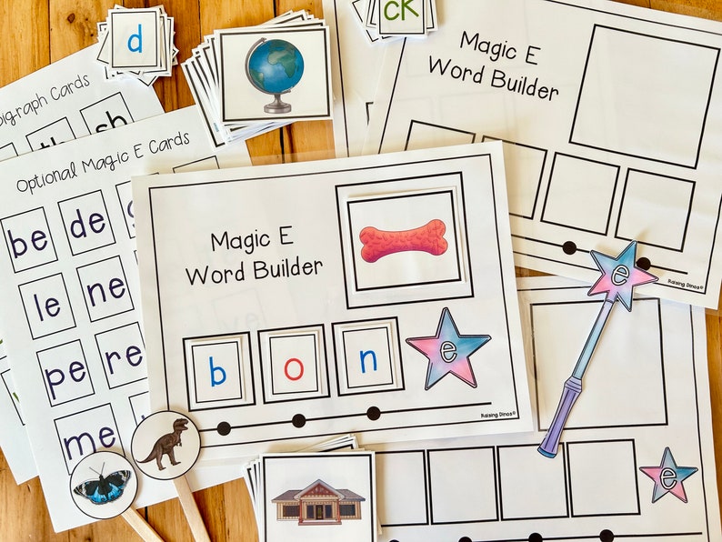 Phonics Learning Pack - All About Magic E - Etsy