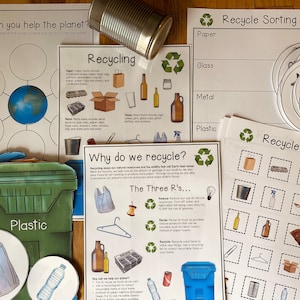 Recycling Mini Study - Etsy