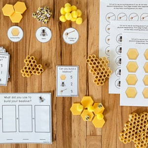 Bee Unit: Math Pack - Etsy