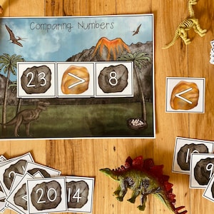 Dinosaur Unit: Math Pack - Etsy