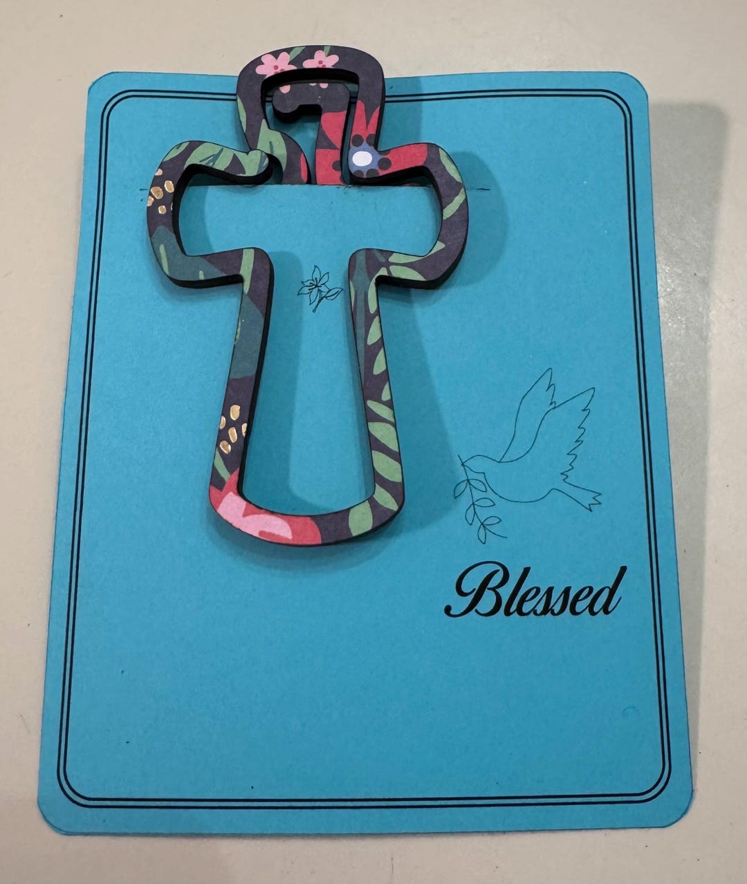 Cross Shaped Bookmark - Etsy