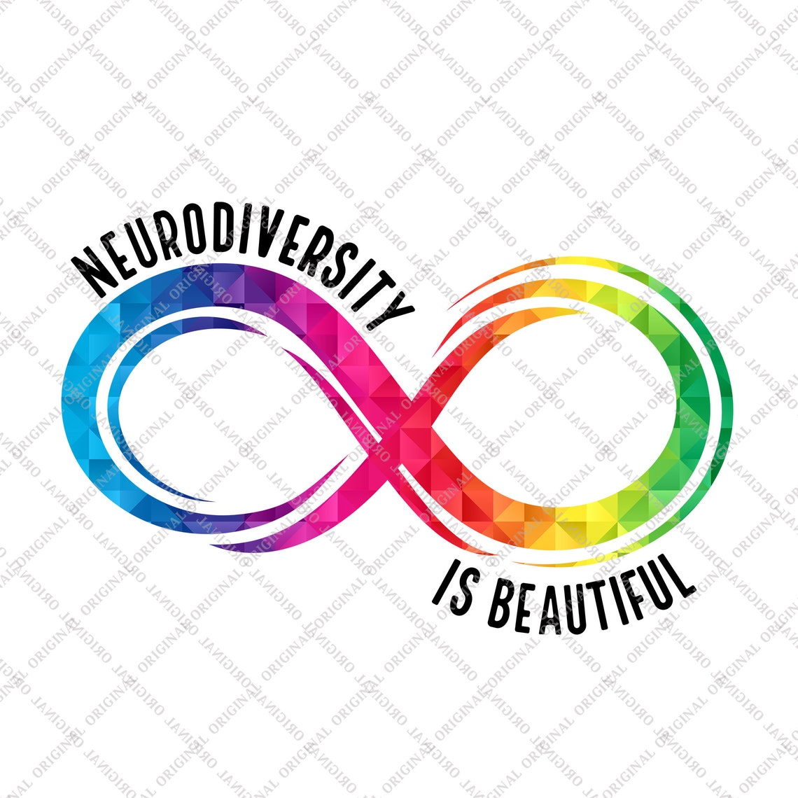Neurodiversity Png Neurodiversity Sublimation Neurodiversity | Etsy