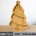 Christmas Tree CNC File for Wood CNC File CNC Router File (dwg Cdr Dxf ...
