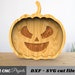 Halloween Pumpkin Serving Plate CNC Files (digital Download) - Etsy