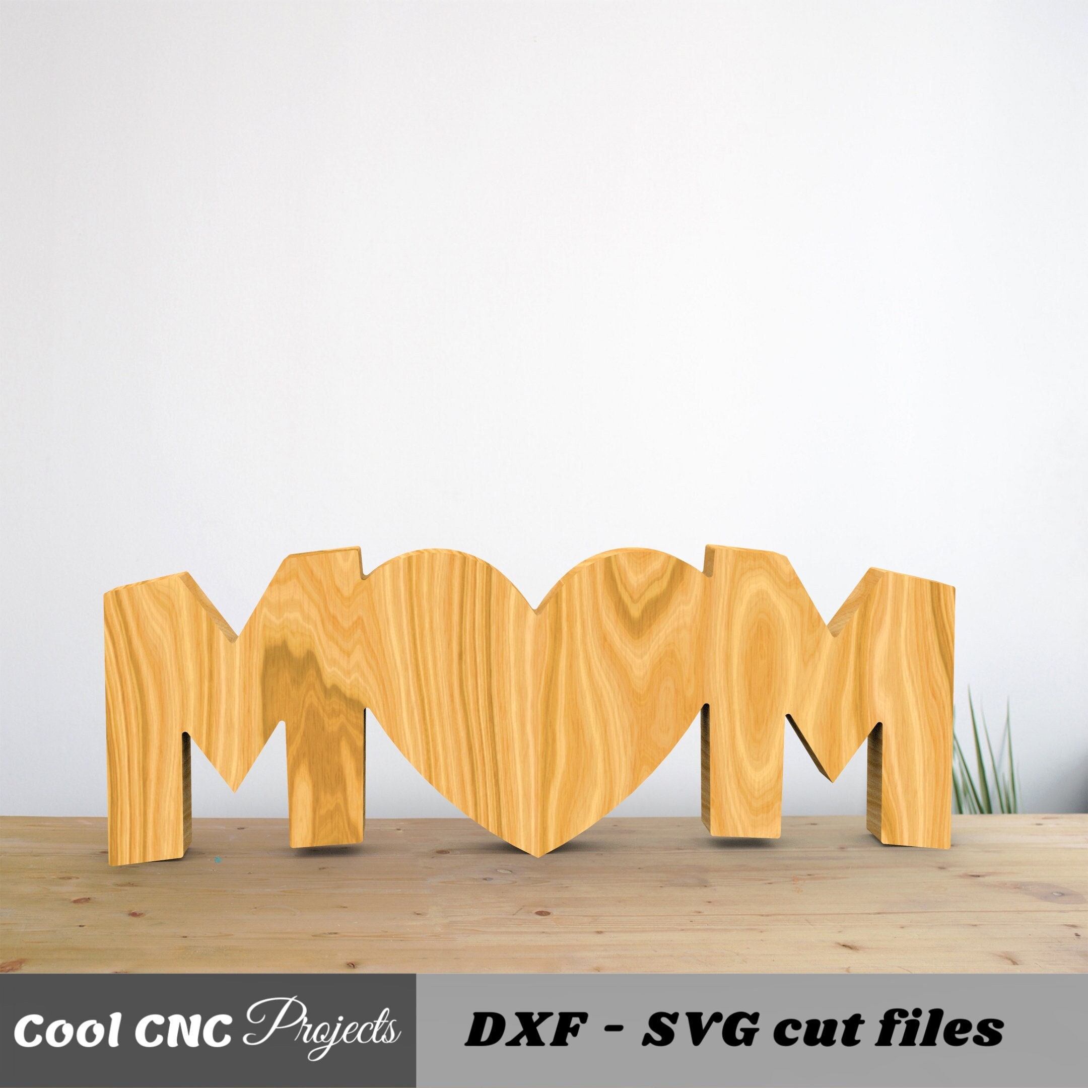 Mother's Day Mom Sign CNC Files for Wood CNC File CNC - Etsy