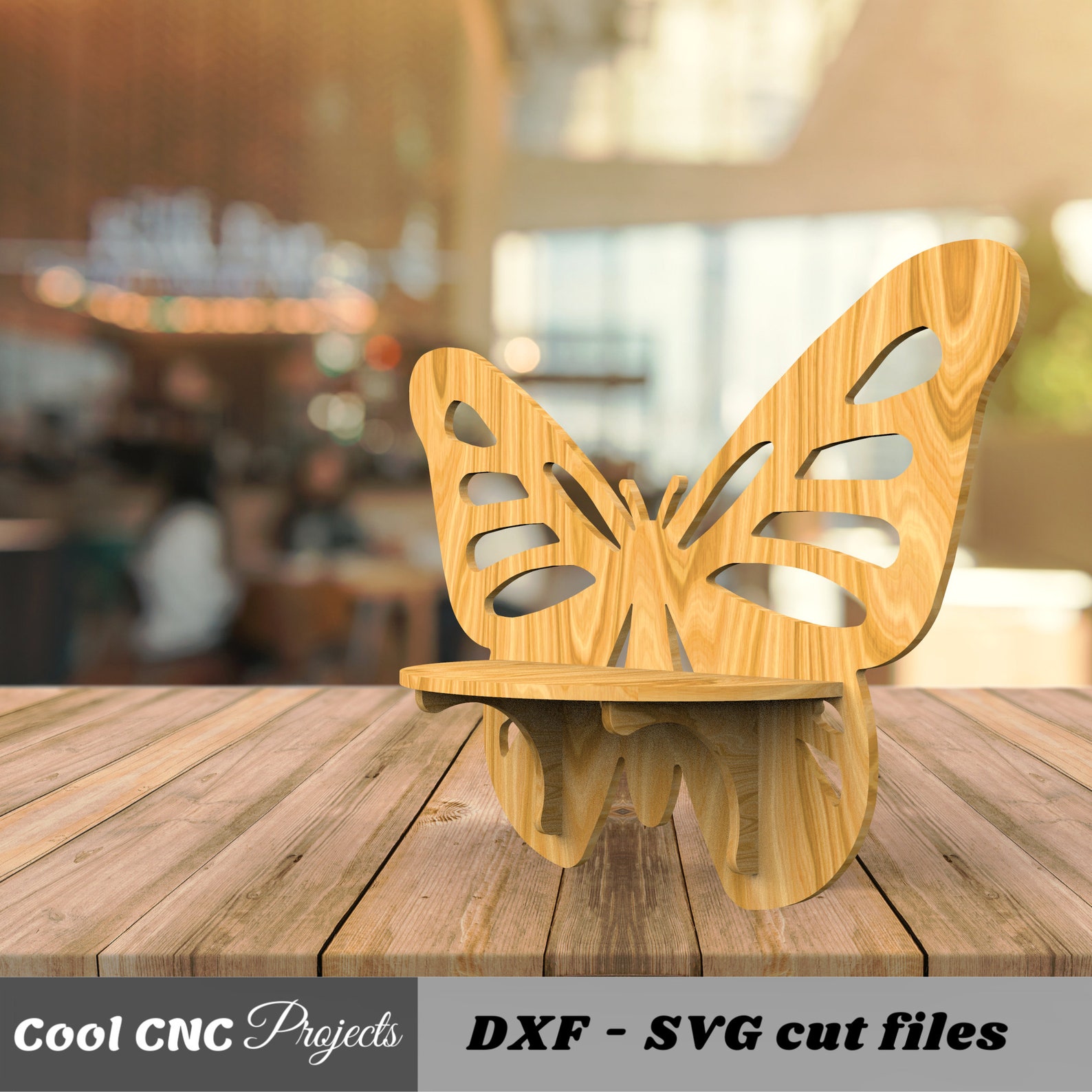 Butterfly Wall Shelf CNC Files for Wood CNC File CNC Router - Etsy