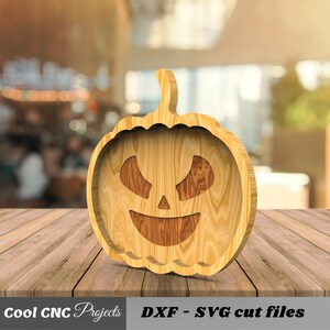 Halloween Pumpkin Serving Plate CNC Files (digital Download) - Etsy