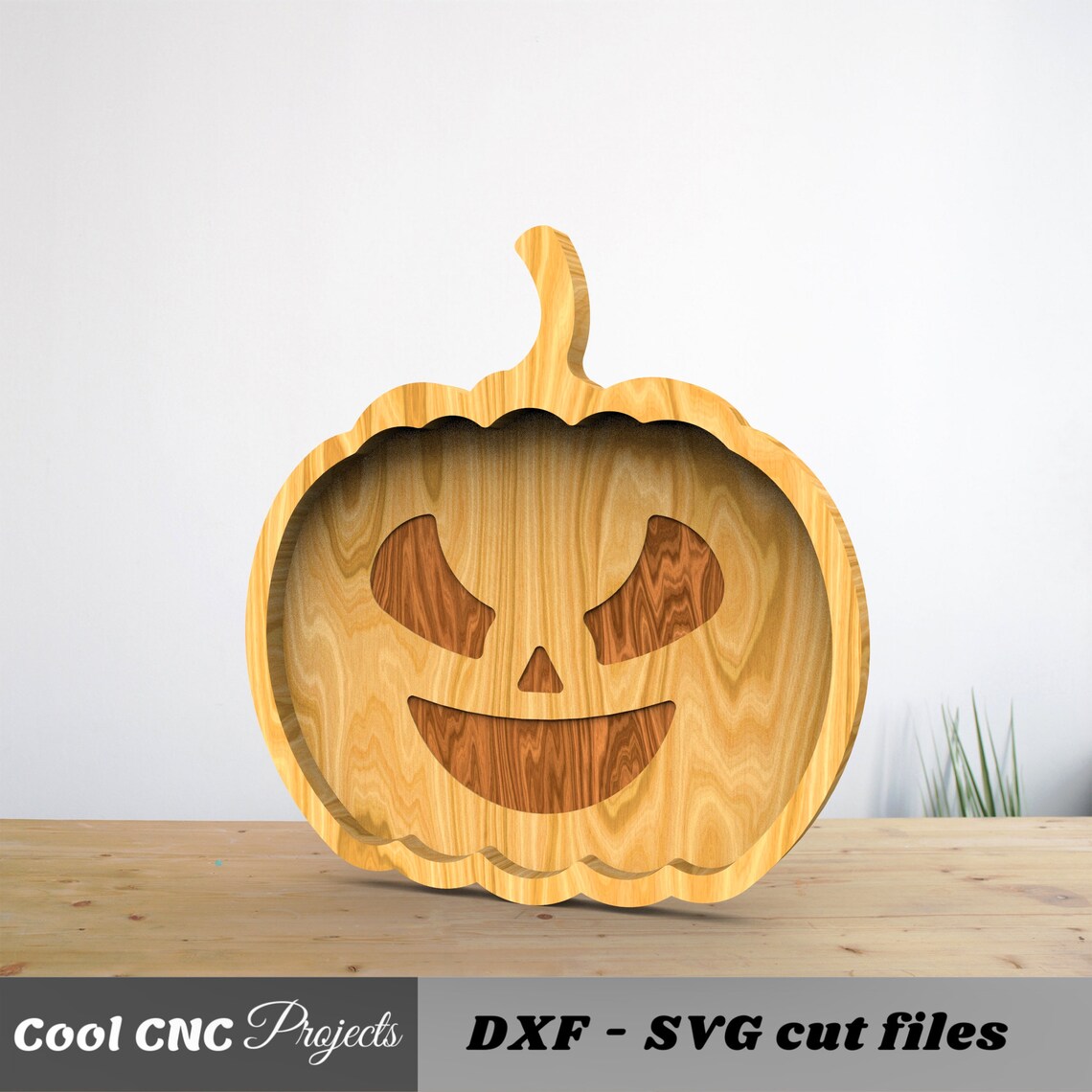 Halloween Pumpkin Serving Plate CNC Files (digital Download) - Etsy