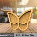 CNC Files Butterfly Serving Tray for Kids CNC Router File dwg - Etsy