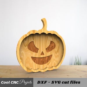 Halloween Pumpkin Serving Plate CNC Files (digital Download) - Etsy