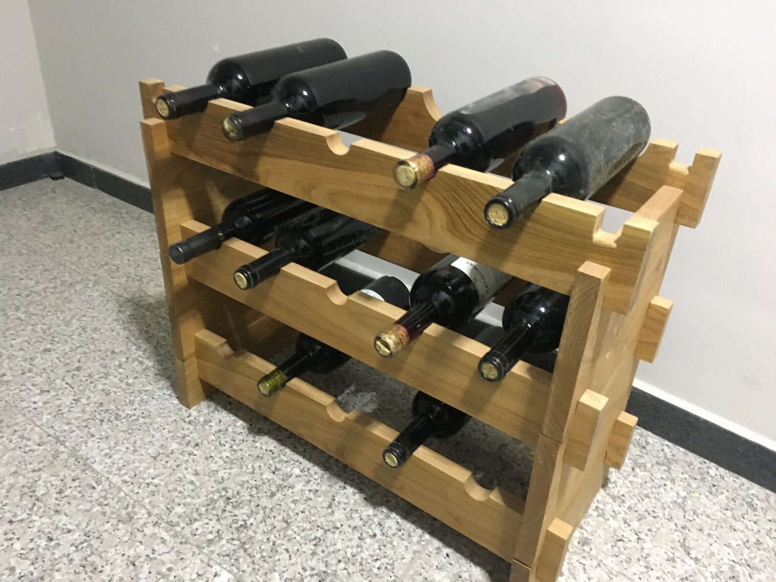 Wine Rack CNC Router Files for Wood Dwg Cdr Dxf SVG Eps Pdf AI - Etsy