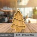 Christmas Tree CNC File for Wood CNC File CNC Router File (dwg Cdr Dxf ...