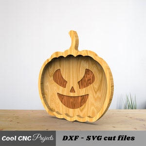 Halloween Pumpkin Serving Plate CNC Files (digital Download) - Etsy