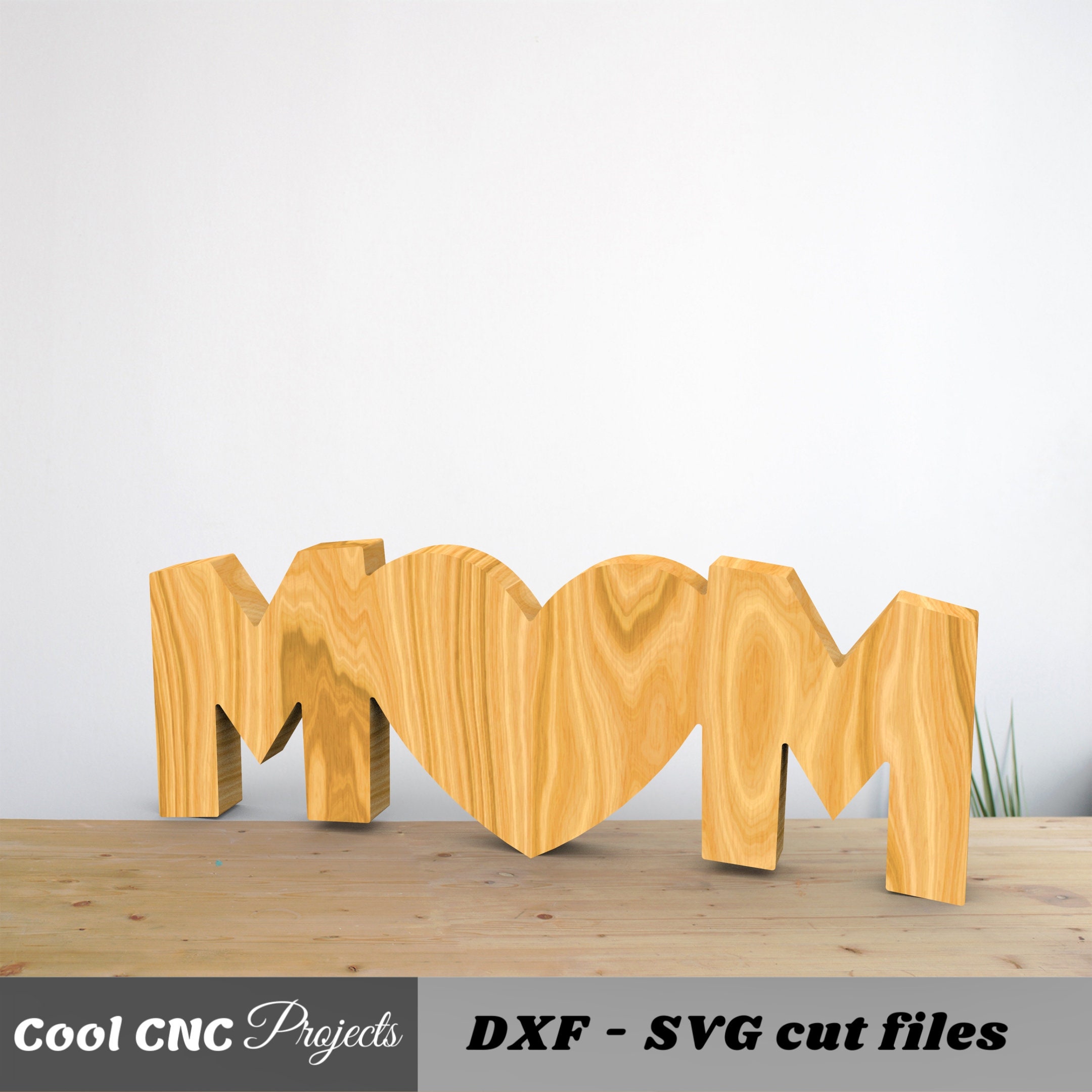 Mother's Day Mom Sign CNC Files for Wood CNC File CNC - Etsy