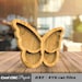 CNC Files Butterfly Serving Tray for Kids CNC Router File dwg - Etsy