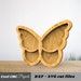 CNC Files Butterfly Serving Tray for Kids CNC Router File dwg - Etsy