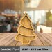 Christmas Tree CNC File for Wood CNC File CNC Router File (dwg Cdr Dxf ...