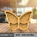 CNC Files Butterfly Serving Tray for Kids CNC Router File dwg - Etsy