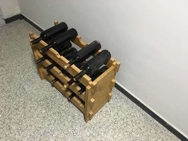 Wine Rack CNC Router Files for Wood Dwg Cdr Dxf SVG Eps Pdf AI - Etsy